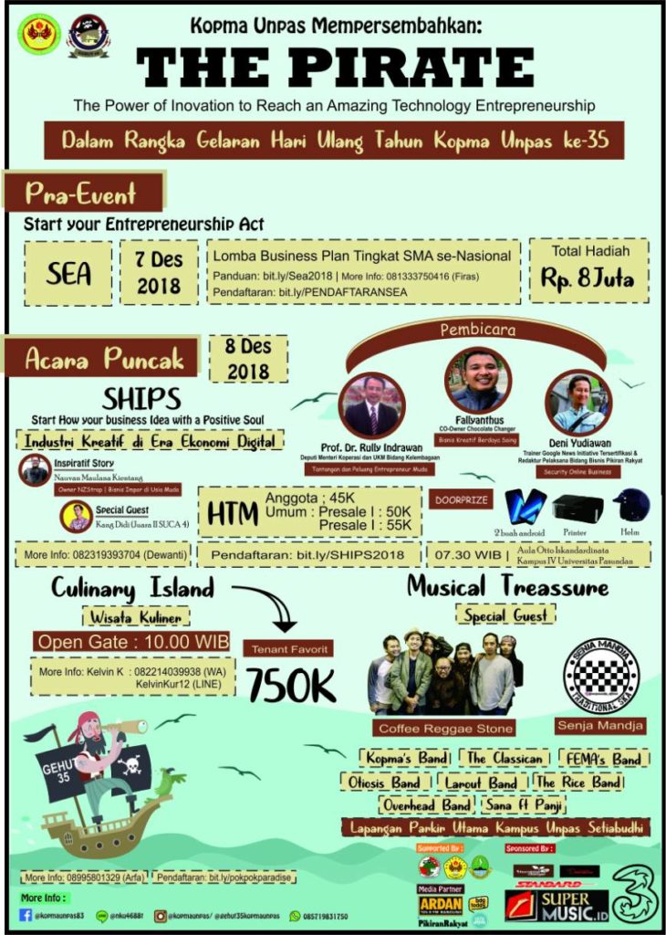 THE PIRATE by Kompa Unpas – BDG TODAY